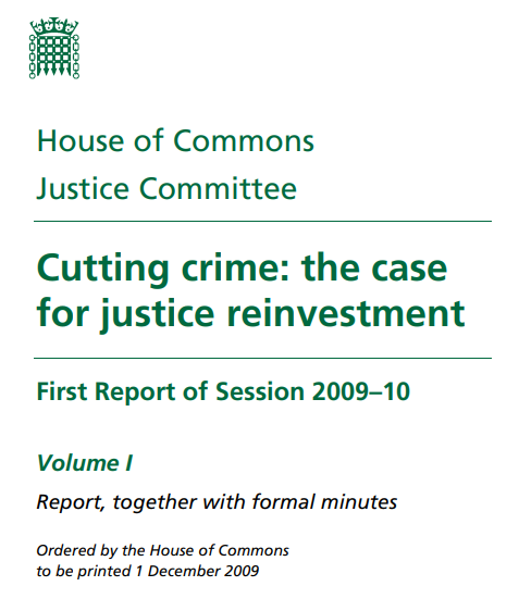 International examples of justice reinvestment – Justice Reinvestment ...