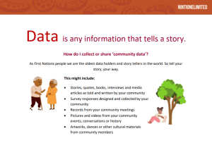 Working with data – Justice Reinvestment Network Australia